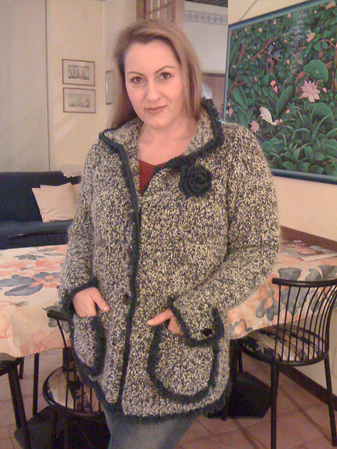 Ravelry: #09 Fringed Jacket pattern by Anna Mishka