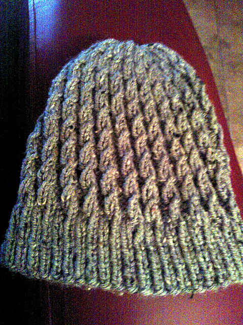 Ravelry: mock cable cap pattern by Edward Alix Jones