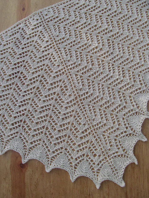 Ravelry: Ripple Shawl pattern by Evelyn A. Clark