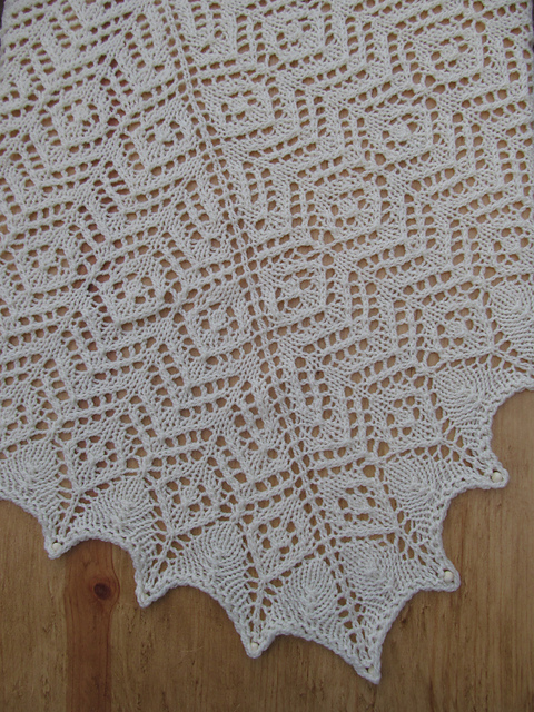 Ravelry: Sand Dollar Shawl pattern by Evelyn A. Clark