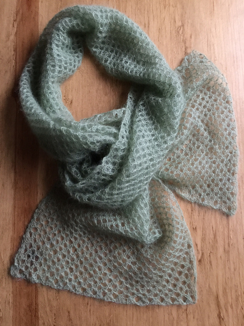 Ravelry: Susan's Lava Scarf pattern by Evelyn A. Clark