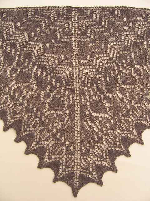 Ravelry: Wild West Lace Shawl pattern by Evelyn A. Clark