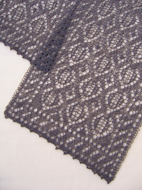 Ravelry: Happy Trails Lace Scarf pattern by Evelyn A. Clark