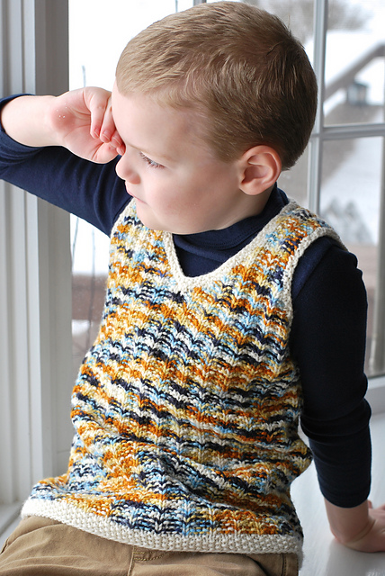 Ravelry: Blenheim Vest pattern by Emily Barbee