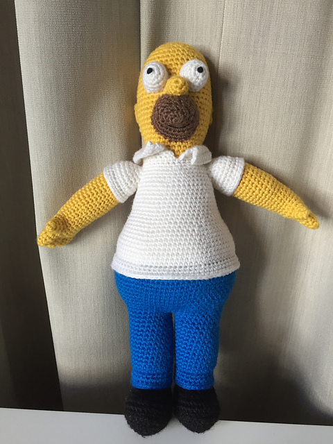 Ravelry: Homer Simpson pattern by Edward Yong