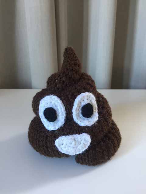 Ravelry: Poop Emoji pattern by Edward Yong