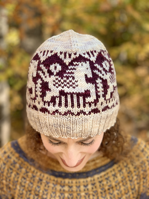 Ravelry: ehalf's Ghost Horses Anthology Hat