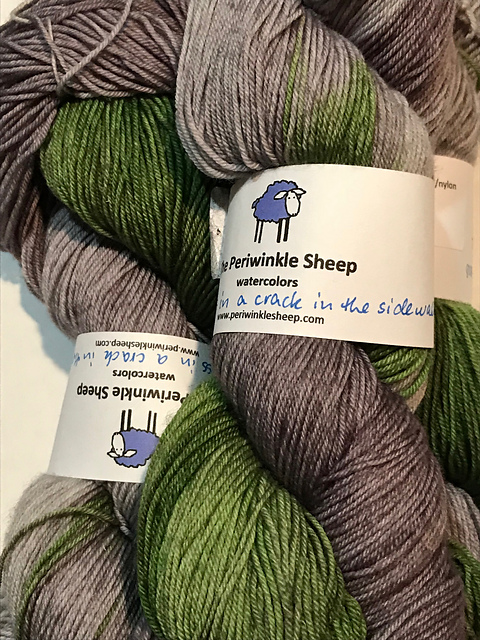 Ravelry: the periwinkle sheep watercolors sock 75/25
