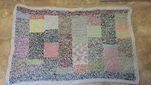 Ravelry: Scrappy Kitchen Rug pattern by Sally Day