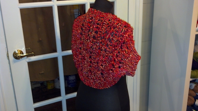Ravelry: Radiant Ribbons Shrug pattern by Heidi Barrett