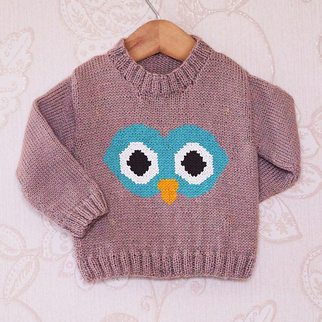 Ravelry: Instarsia Owl Face pattern by Emma Heywood