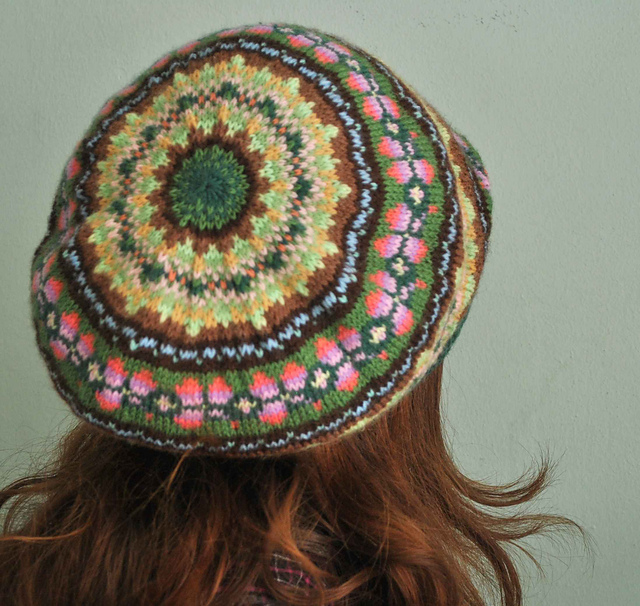 Ravelry: katepkap's Seventeen Colours of Spring Beret