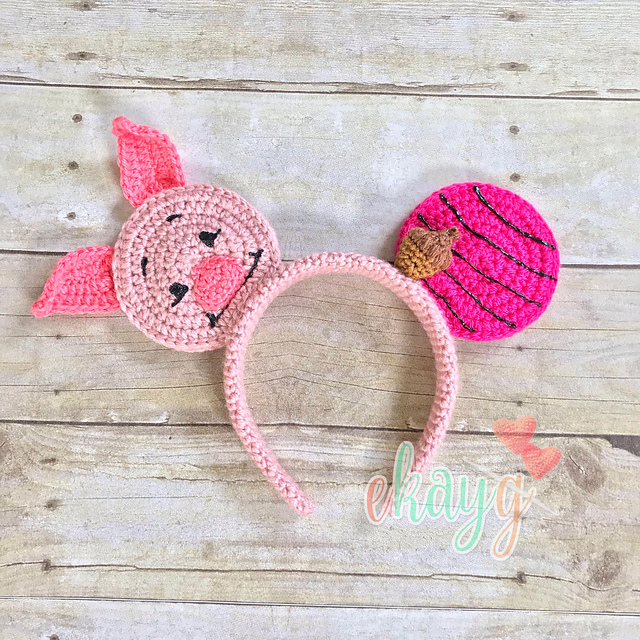 Ravelry: Piglet Mouse Ears pattern by Erin Greene