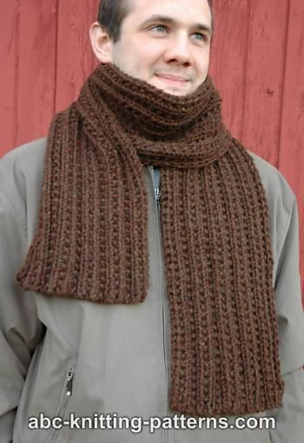 Ravelry: Twin Rib Scarf pattern by Elaine Phillips