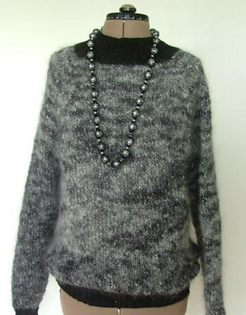Ravelry: Circular Knit Mohair Sweater pattern by Elaine Phillips