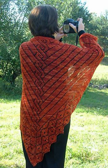 Ravelry: Greek Revival Shawl pattern by Elaine Phillips