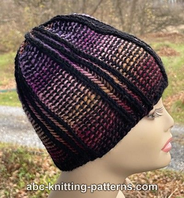 Ravelry: Bundt Cake Brioche Hat pattern by Elaine Phillips