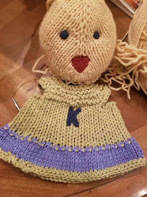 Ravelry: elaineponcegaudin's Keira's Magic Loop Teddy