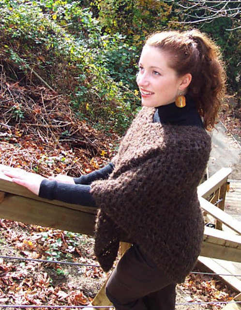 Ravelry: Peruvian Cuzco Poncho pattern by elann.com