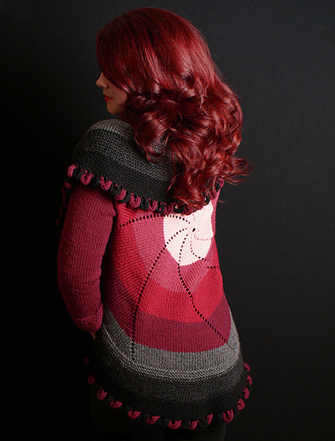 Ravelry: Pinwheel Sweater pattern by Shelley Mackie