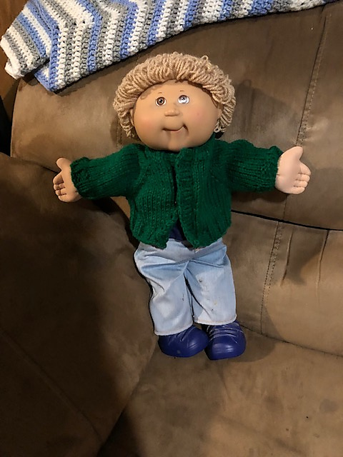 Ravelry: Cabbage Patch Kid Sweater pattern by Heather Mayson