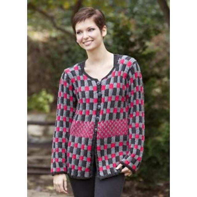 Ravelry: Checkerboard Cardigan pattern by Sara Louise Greer