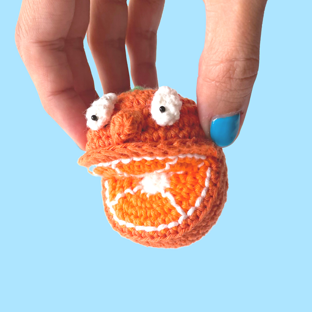 Ravelry: Orange Amigurumi Open Mouth pattern by Eleonora Cugini ...