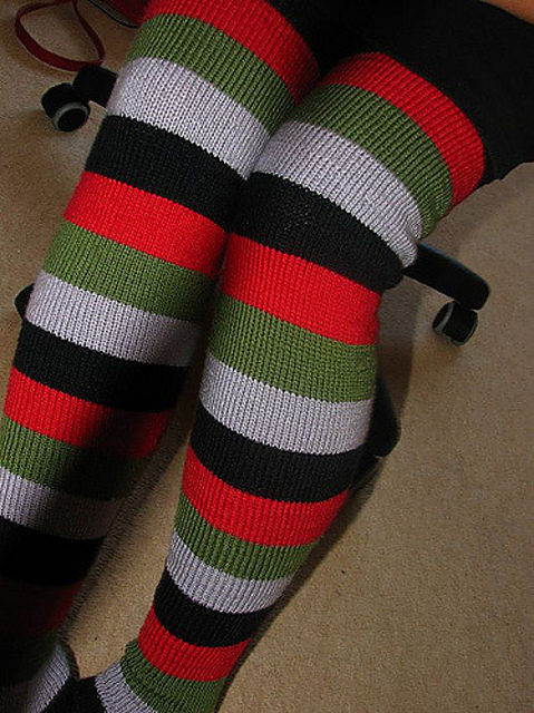 Ravelry: Very Tall Socks pattern by Kelly Griffith