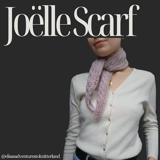Ravelry: Joëlle Scarf pattern by Elisa Wrexhall Designs