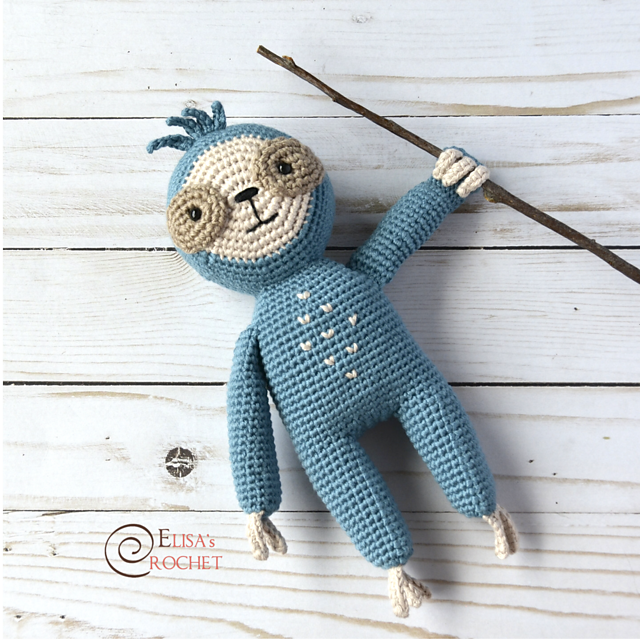Ravelry: Sloth pattern by Elisa Sartori