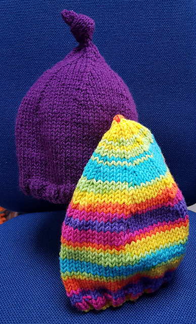 Ravelry: Knot or point hat pattern by Elise J. Mann
