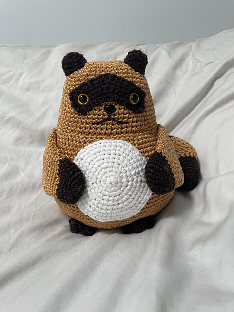 Ravelry: Chonky Tanuki Raccoon Dog pattern by Ellyn Are