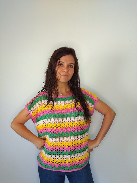 Ravelry: Remerón Carioca pattern by Carolina Della Fera