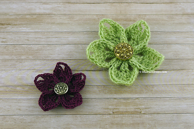 Ravelry: Easy Wildflower pattern by Elsa Koss