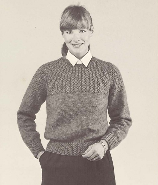 Ravelry: Jennifer Pullover pattern by Janice Straker