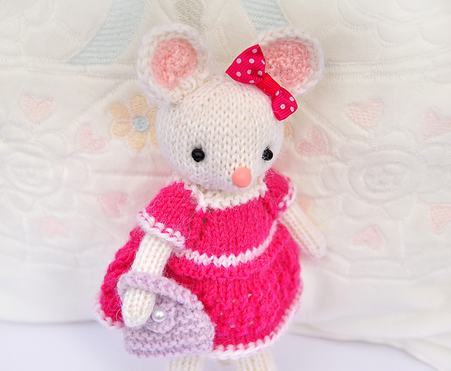Ravelry: Little girl mouse Lilly pattern by Irina Davydova Listarova