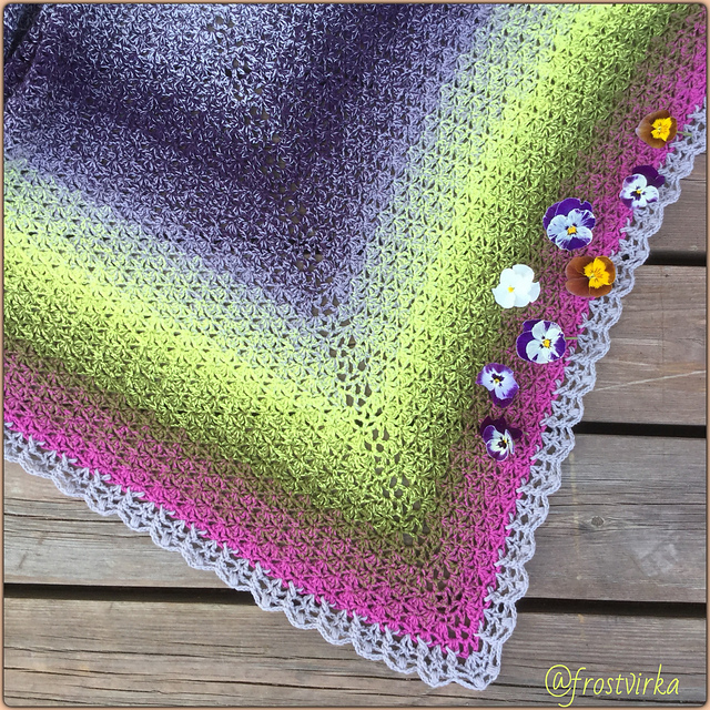 Ravelry: Adrastea shawl pattern by Ellinor Widéen