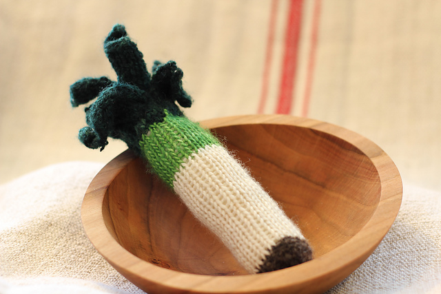 Ravelry: The Woolen Garden: Leek pattern by Emily Bruce