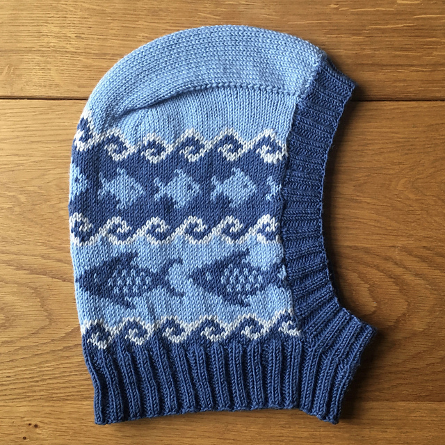 Ravelry: Fish Balaclava pattern by Emma Manos