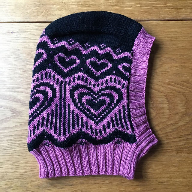 Ravelry: Heart Balaclava pattern by Emma Manos