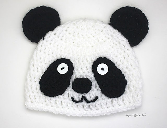 Ravelry: Panda bear hat pattern by Sarah Zimmerman