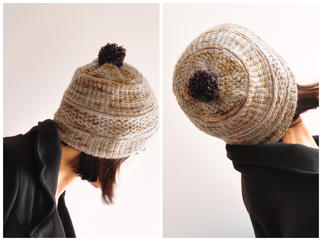 Ravelry: soft texture hat pattern by Marion Crivelli