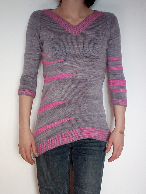 Ravelry: Weavy lines pattern by Marion Crivelli