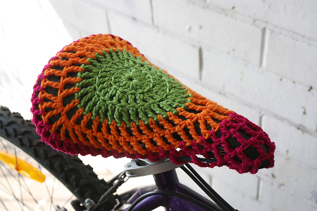 Ravelry: Bike Seat Cover pattern by Emma Wilkinson