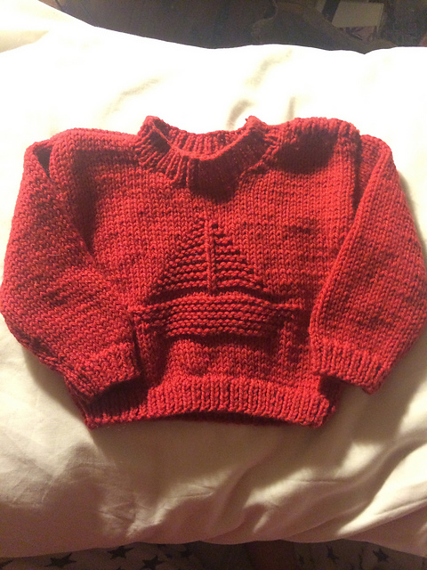Ravelry: Sailing Boat Baby Sweater and Blanket pattern by Sirdar