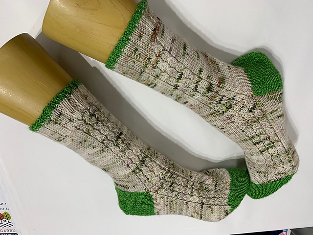 Ravelry: Guilty Pleasures Socks pattern by Molly Carlson