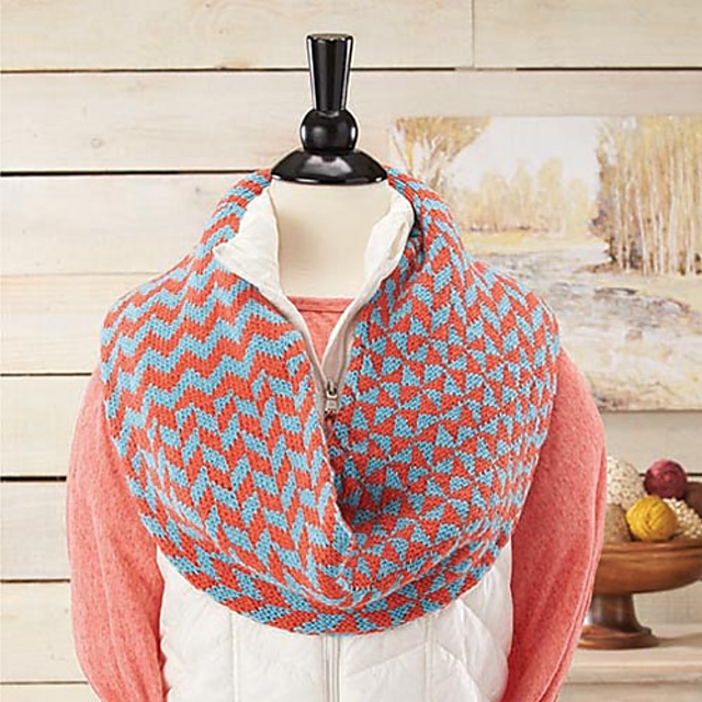 Ravelry: Geometricity Scarf pattern by Emma Welford