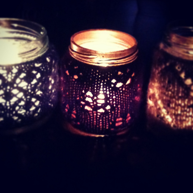 Ravelry: A Burst Of Light Tealight Cosy pattern by Eminent Knits