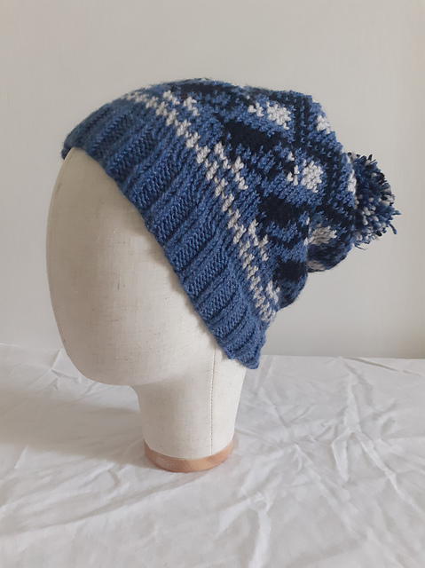 Ravelry: Blue Puffin Beanie Hat pattern by Em Witcutt