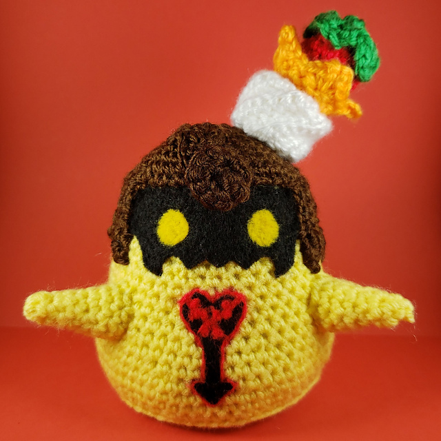 Ravelry: Kingdom Hearts 3 Flan Heartless pattern by BeetleAtBay